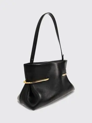 Givenchy Leather Clutch With Gold Tone Detail