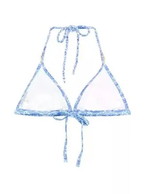 Heidi Klein Paisley-print Halterneck Bikini Top