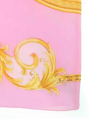 Versace 1990s Barocco-print Scarf