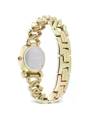 FERRAGAMO Gancini Twisted Chain 28mm Watch