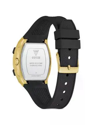 Guess Phoenix Tonneau Watch With -tone Dial