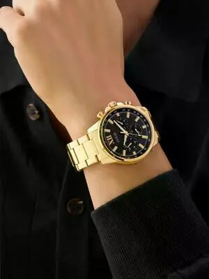 Guess Walker 44mm Chronograph Watch - Black
