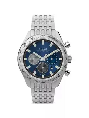 Timex® Waterbury Traditional Chronograph 41mm Watch - Blue