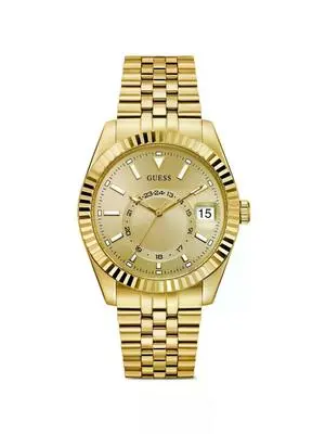Guess Jaden 46mm Watch - Gold