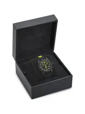 Versace Greca Chronograph Watch - Black