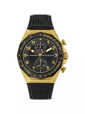 Guess Multi-function Tachymeter Watch - Black
