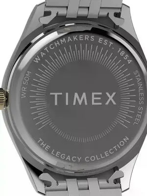 Timex® Legacy 36mm Watch With Green Dial - Silver