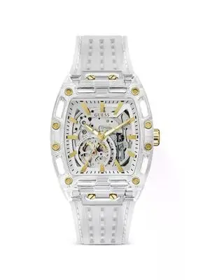 Guess Phoenix 42mm Automatic Watch - Silver