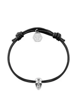 Philipp Plein Friendship Skull Charm Bracelet - Silver