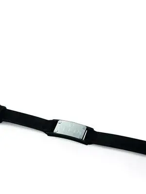 Philipp Plein Logo-engraved Plaque Bracelet