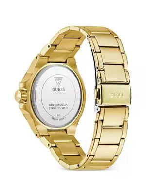 Guess Envy 38mm Watch With Crystal-embellished Bezel
