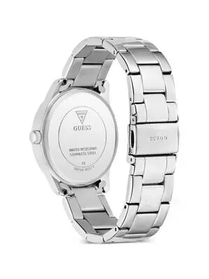 Guess Roxy 36mm Watch With Crystal-encrusted Bezel