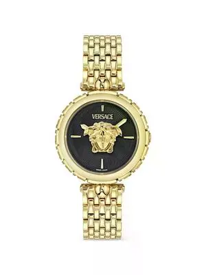 Versace Medusa Heritage 38mm Watch - Black