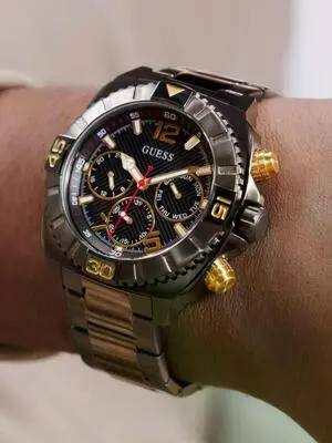 Guess Traction 44mm Watch - Black