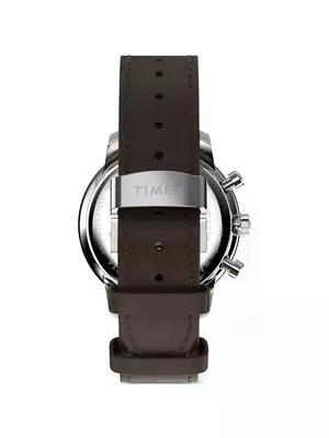 Timex® Waterbury Metropolitan Chronograph 41mm Stainless Steel Watch
