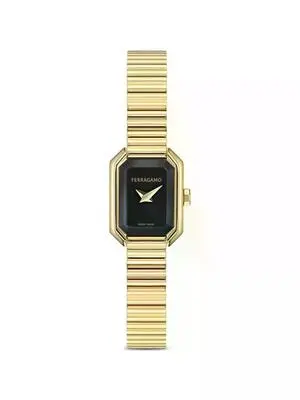 FERRAGAMO Petite Watch With Crystal Accents