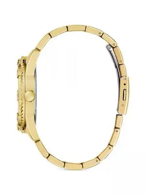 Guess Beast 46mm Watch With Crystal-embellished Bezel