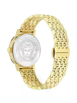 Versace Greca Fortuna 36mm Watch - Black