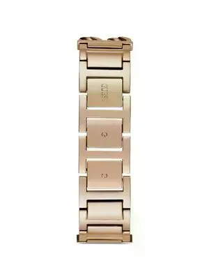 Guess 32mm Rectangular Watch With Crystal Embellishments