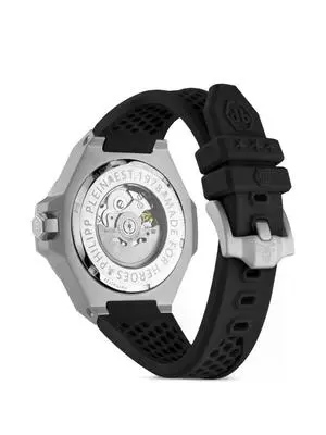 Philipp Plein Skeleton Automatic Watch - Silver