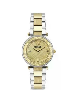 Versace Reve Greca 42mm Watch - Gold