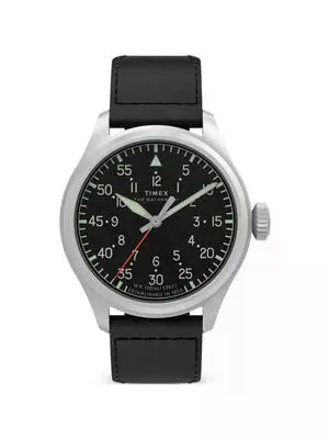 Timex® Waterbury Ace 40mm Watch - Black