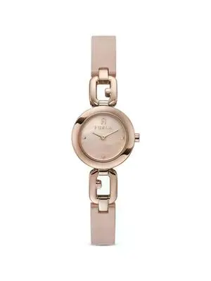 Furla Arco Chain 25mm Watch With Mother-of-pearl Dial - Pink