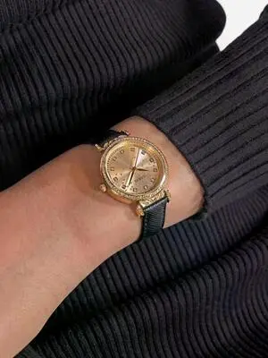 Guess 32mm Crystal Embellished Watch