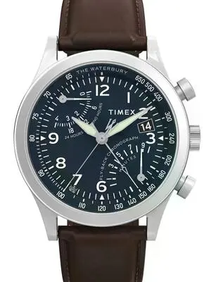 Timex® Waterbury Traditional Fly Back 43mm Watch