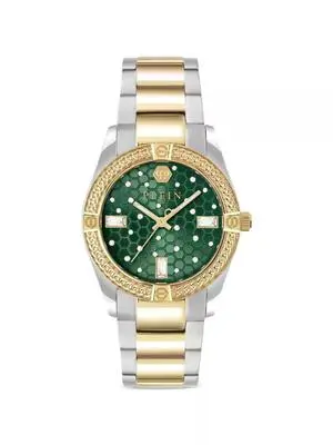Philipp Plein Icon Chain 36mm Watch With Dial - Green