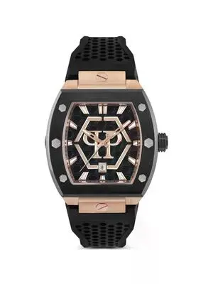 Philipp Plein Hexagon Phantom 44mm Watch - Black