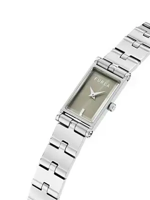Furla Baguette Watch With Sunray Dial