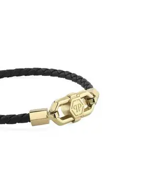 Philipp Plein Edge Braided Bracelet