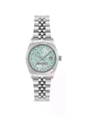 Philipp Plein Date Superlative 34mm Watch - Blue