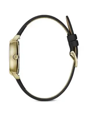 Furla Easy Shape 32mm Watch With Black Leather Strap