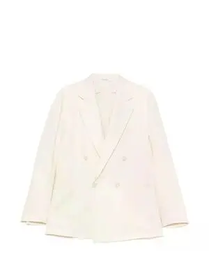 Tagliatore Double-breasted Peak-lapel Blazer - Neutrals
