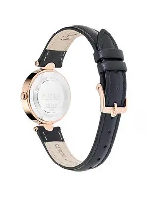 Furla Arch Bar 28mm Watch With Black Dial