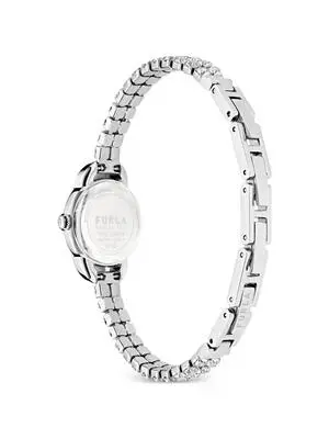 Furla Mini Shape 20mm Quartz Watch With Crystal Embellished Bracelet