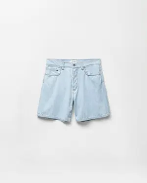 Versace Chambray Denim Shorts