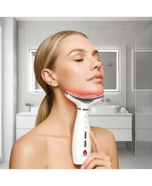 PURSONIC 7-in-1 Facial Therapy Device & Led Light Therapy Mask Bundle