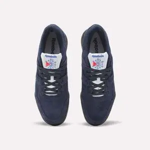 REEBOK Workout Plus Suede Sneakers - Navy/navy/black