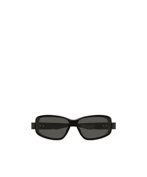 Gucci Geometric Shape Sunglasses - Black