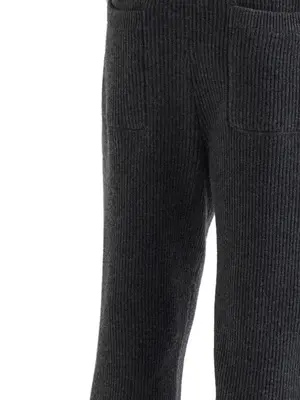 Brunello Cucinelli Drawstring Ribbed Track Pants - No