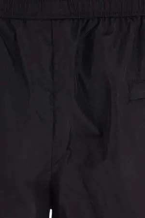 Dolce & Gabbana Logo Plaque Drawstring Swim Shorts - Black