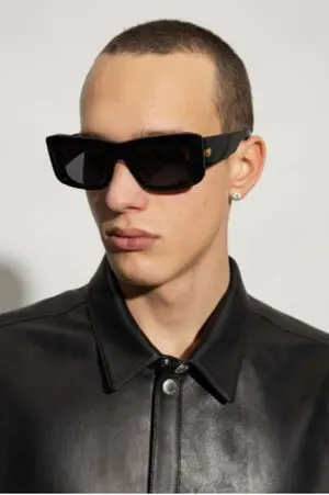 Balmain Rectangular Frame Sunglasses