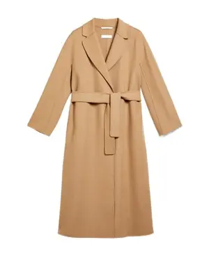 Max Mara S Nina" Belted Long-sleeved Coat