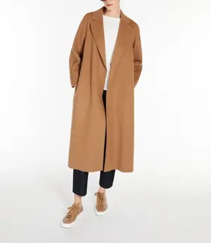Max Mara S Nina" Belted Long-sleeved Coat