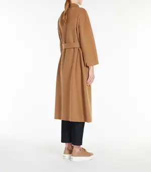 Max Mara S Nina" Belted Long-sleeved Coat
