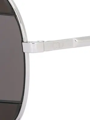 Dior Aviator Full Rim Sunglasses With Logo