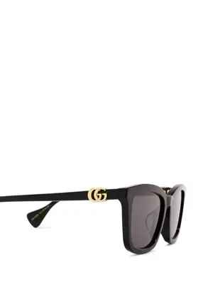 Gucci Square Frame Sunglasses With Logo Detail